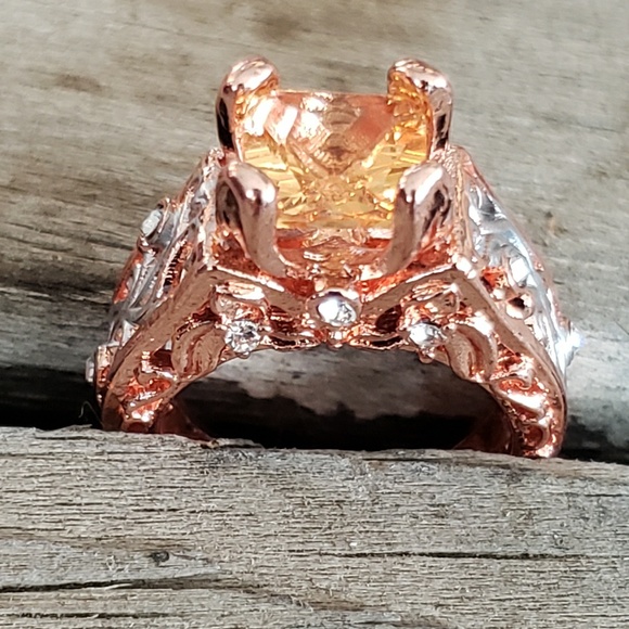 Jewelry | Rose Gold And Silver Costume Ring Nwot | Poshmark